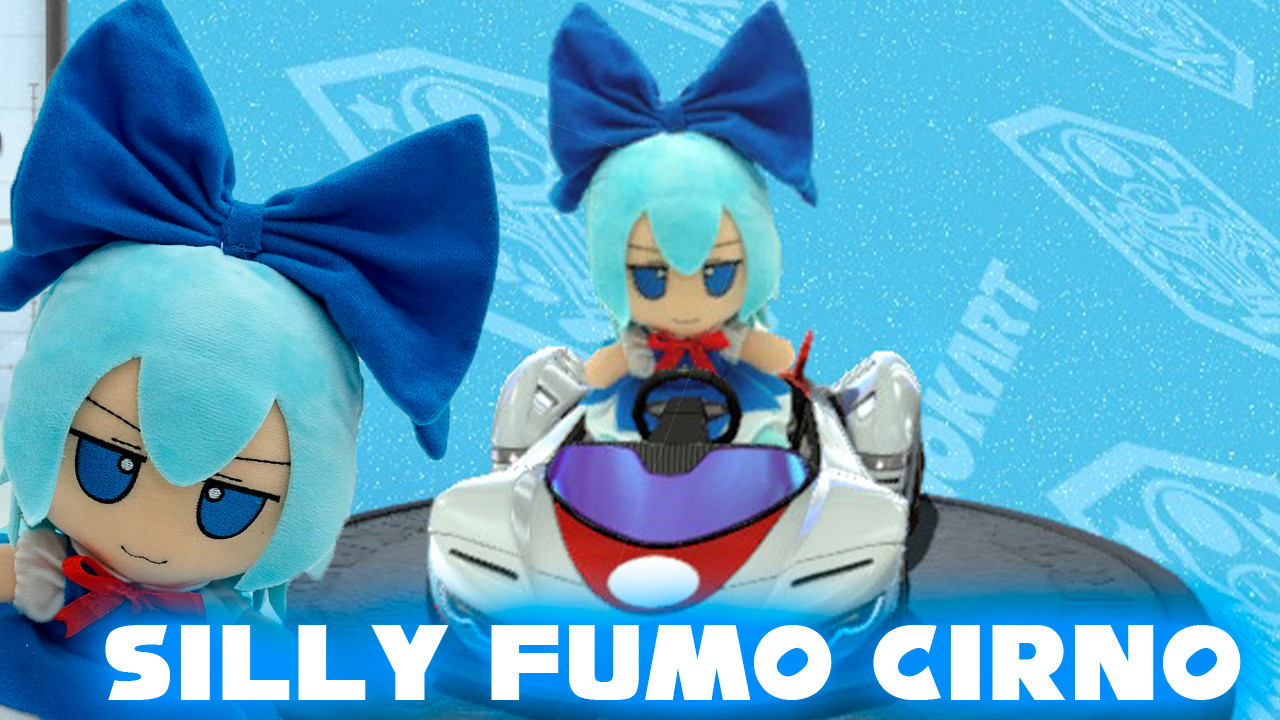 SILLY FUMO CIRNO Mod for Mario Kart 8 Deluxe | MK8D Mods