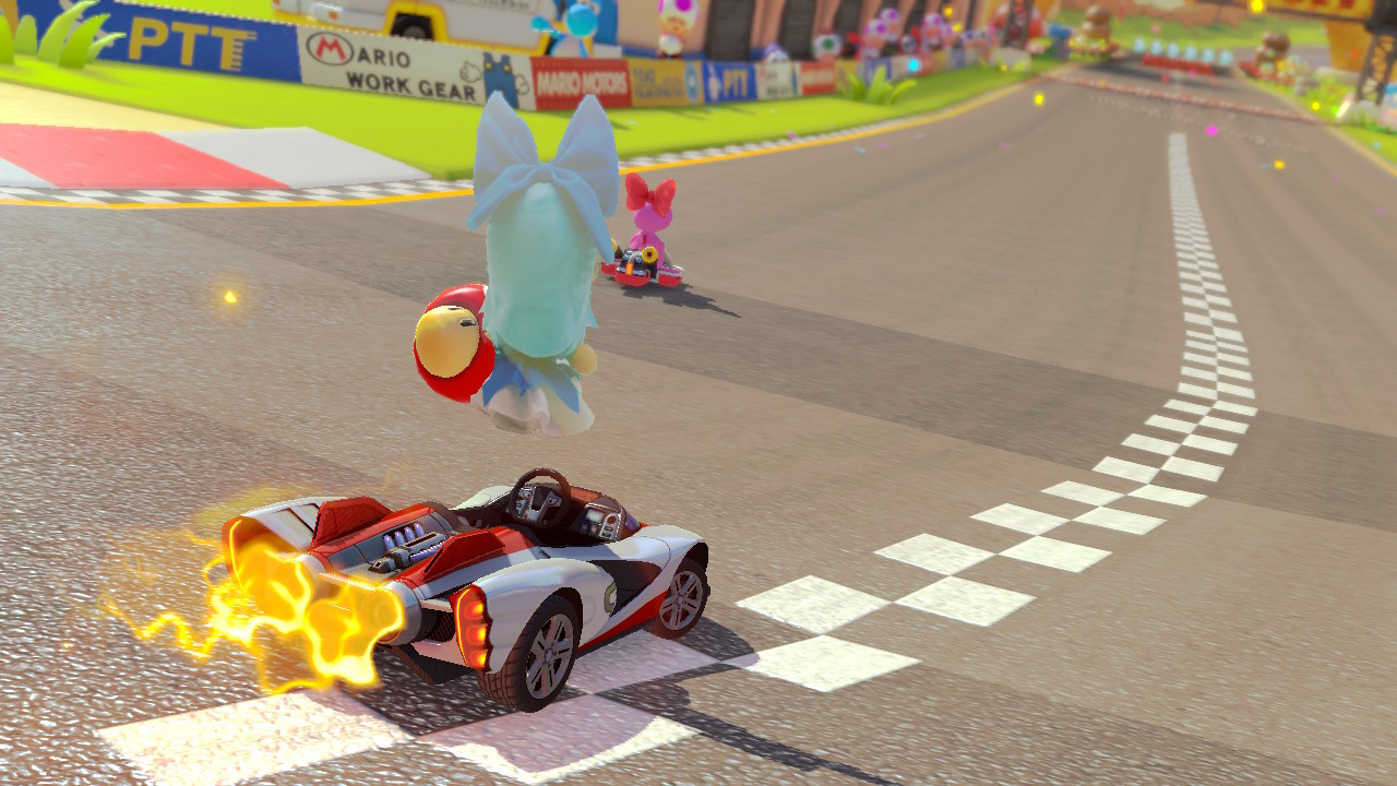 SILLY FUMO CIRNO Mod for Mario Kart 8 Deluxe | MK8D Mods