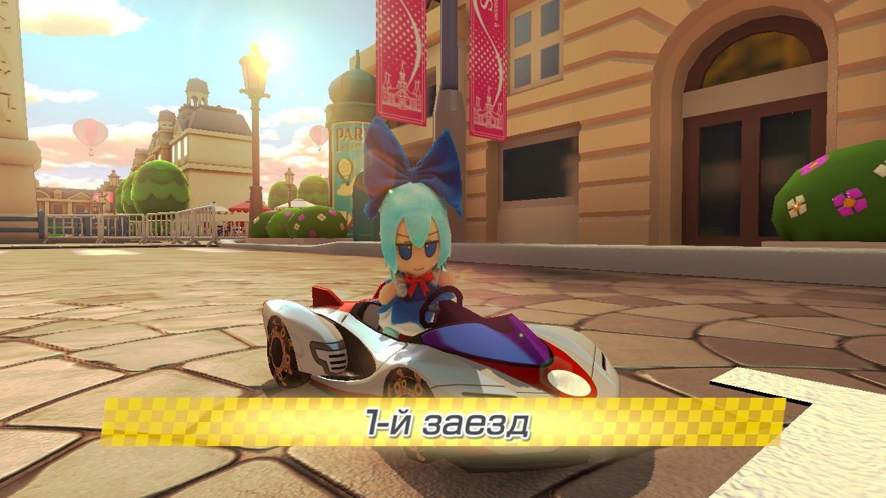 SILLY FUMO CIRNO Mod for Mario Kart 8 Deluxe | MK8D Mods