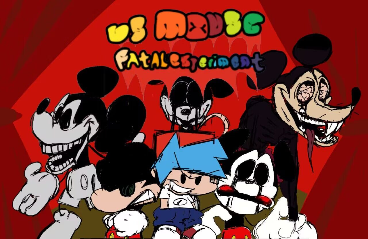 FNF：Vs Mouse Fatal Experiment Mod for Friday Night Funkin' | FNF Mods