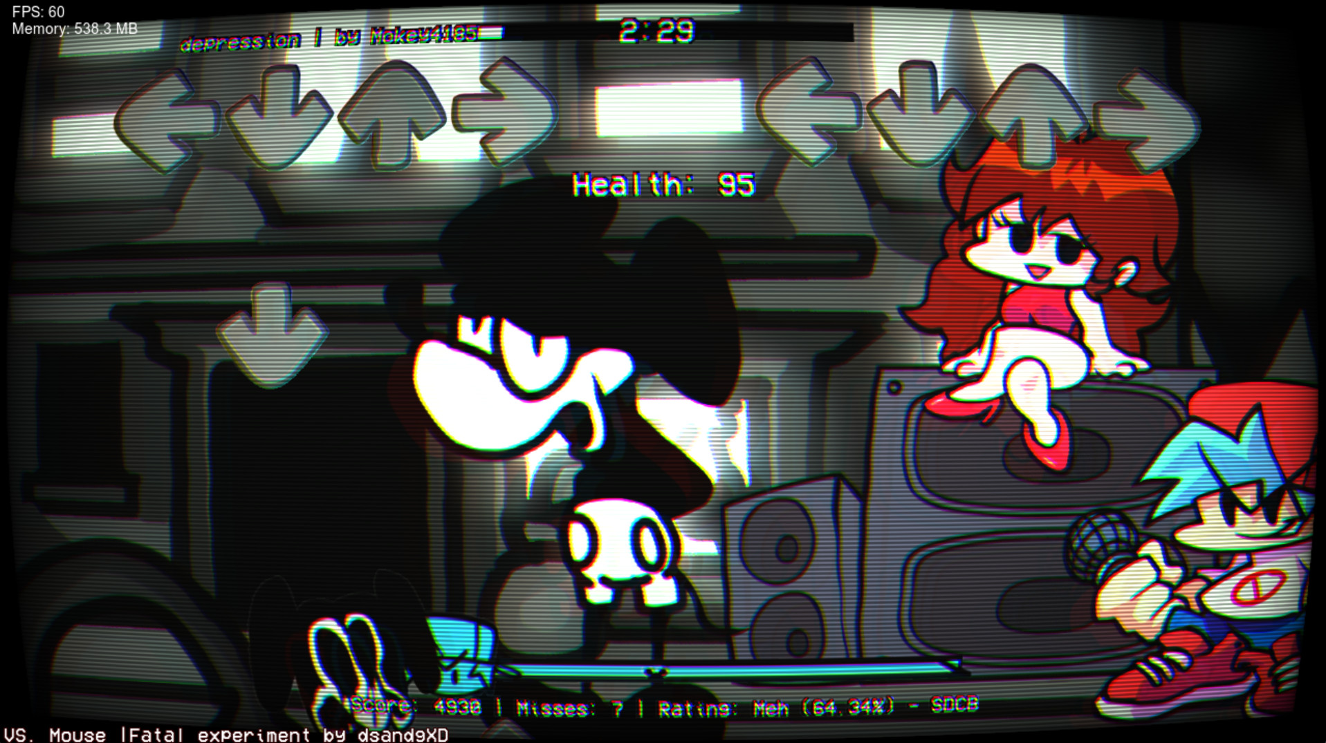 FNF：Vs Mouse Fatal Experiment Mod for Friday Night Funkin' | FNF Mods