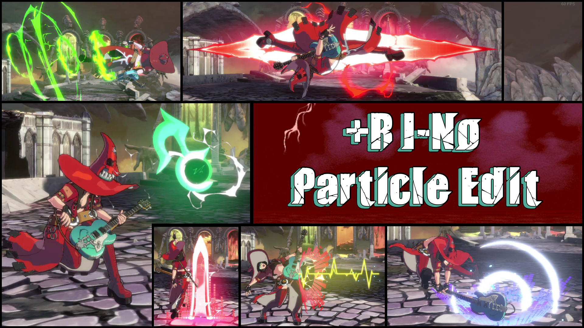 Ino's +R particles for Strive Mod for GUILTY GEAR -STRIVE- | GGST Mods
