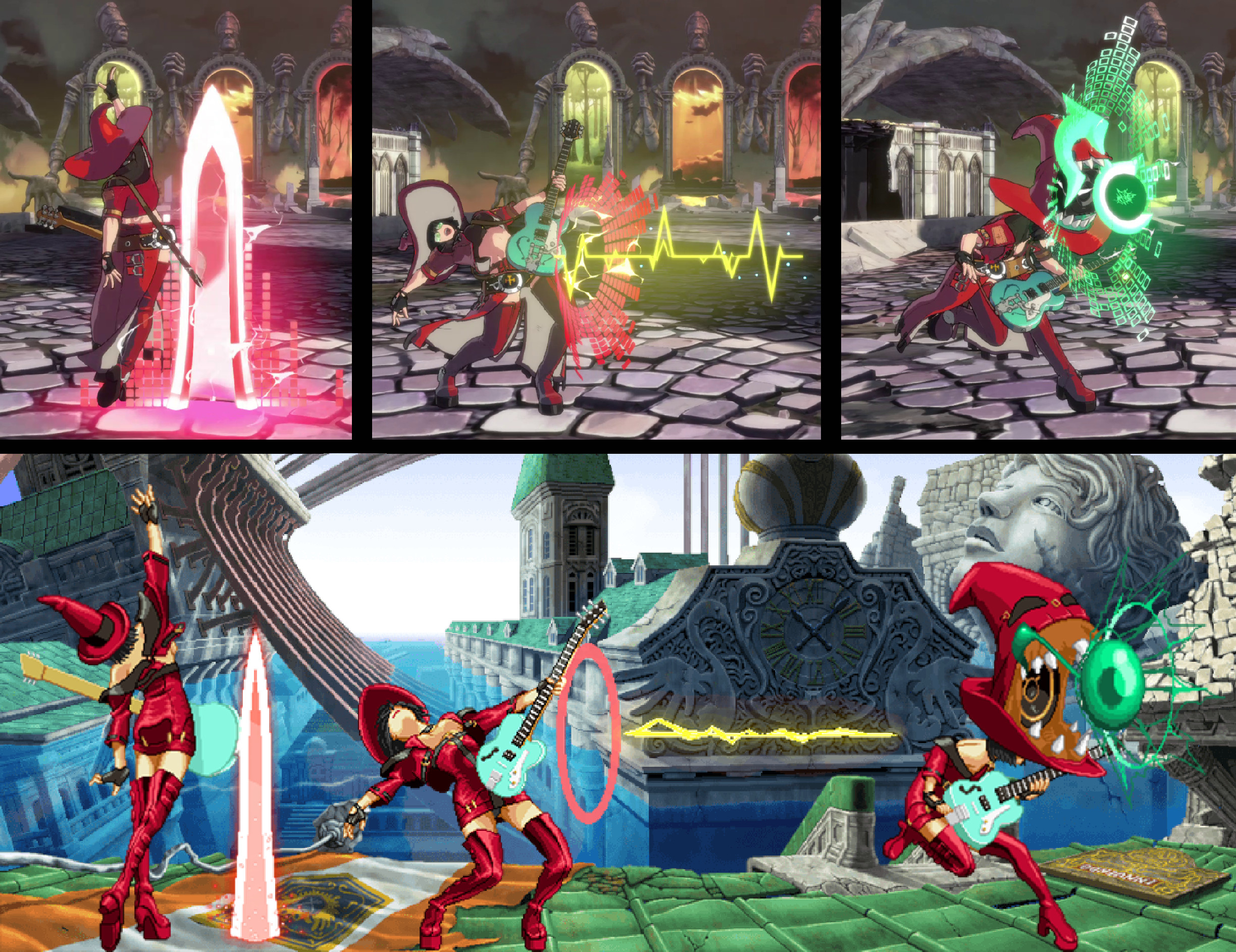 Ino's +R particles for Strive Mod for GUILTY GEAR -STRIVE- | GGST Mods
