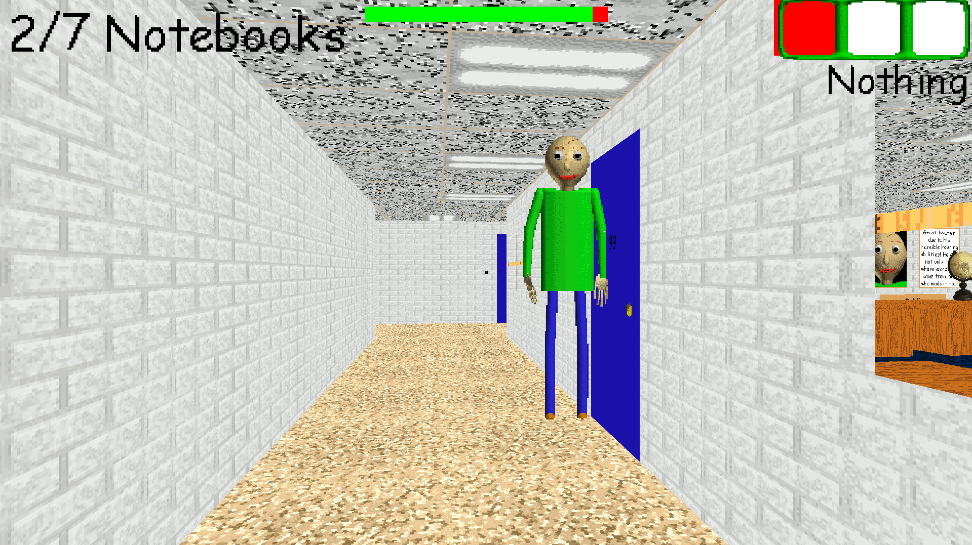 Good Baldi VS Bad Baldi Remastered Mod for Baldi's Basics | Baldi Mods