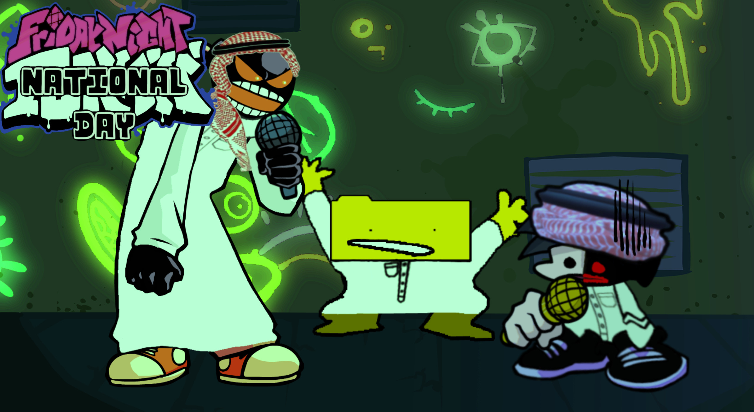 National Day Mod for Friday Night Funkin' | FNF Mods