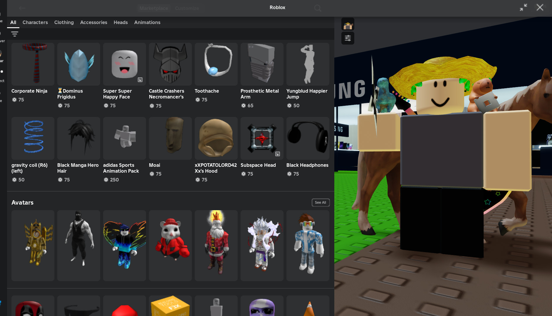BLOXVERSE Mobile Shops Avatar Editor Mod for Roblox | RBLX Mods