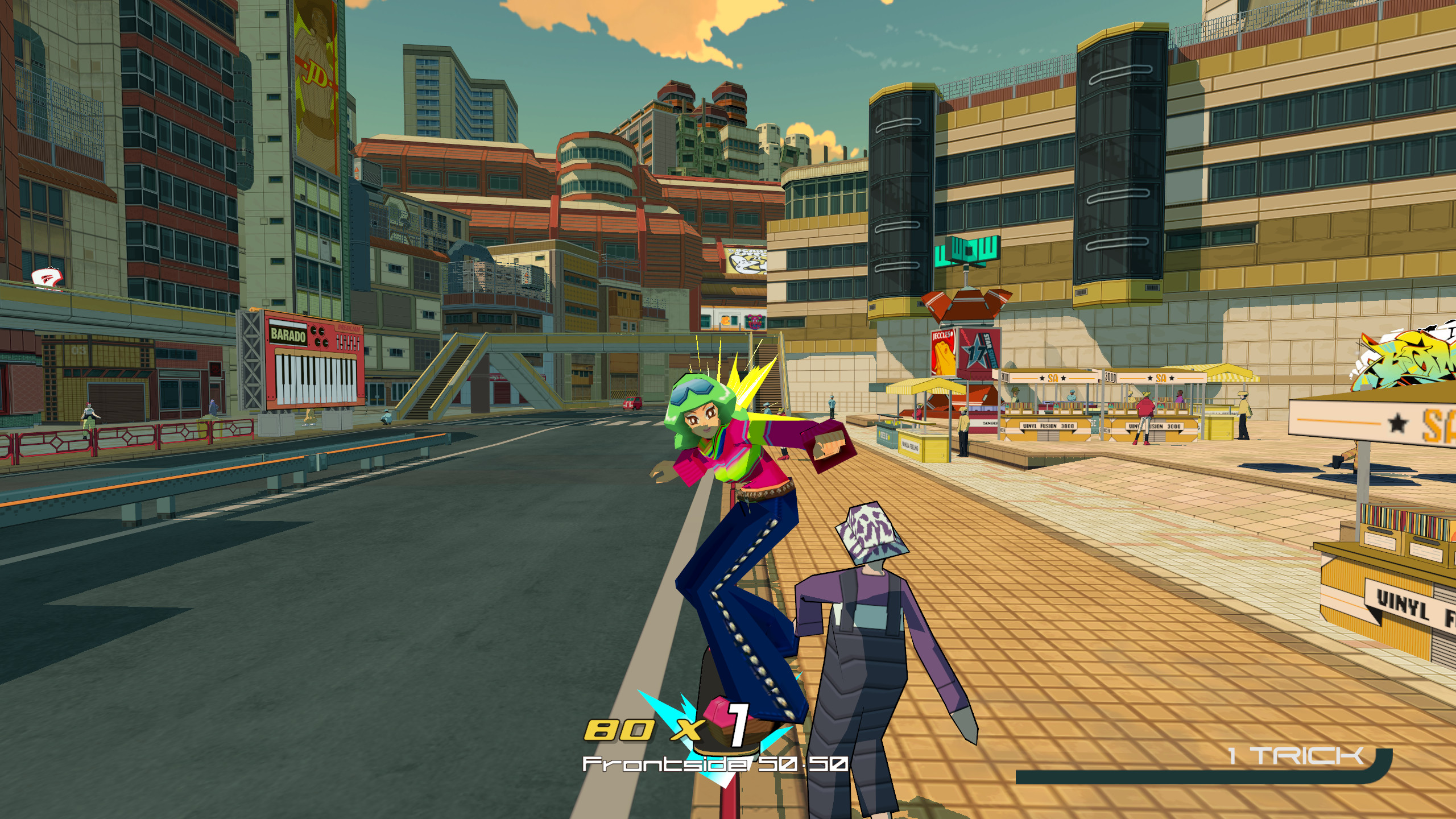 Maho Babahara (DDR 5th Mix) Mod for Bomb Rush Cyberfunk | BRC Mods