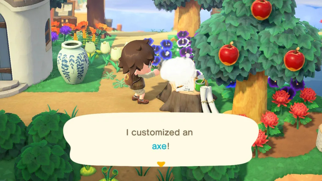 Customizable Axe Mod for Animal Crossing: New Horizons | ACNH Mods