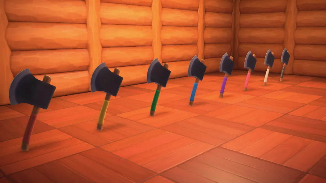 Customizable Axe Mod for Animal Crossing: New Horizons | ACNH Mods