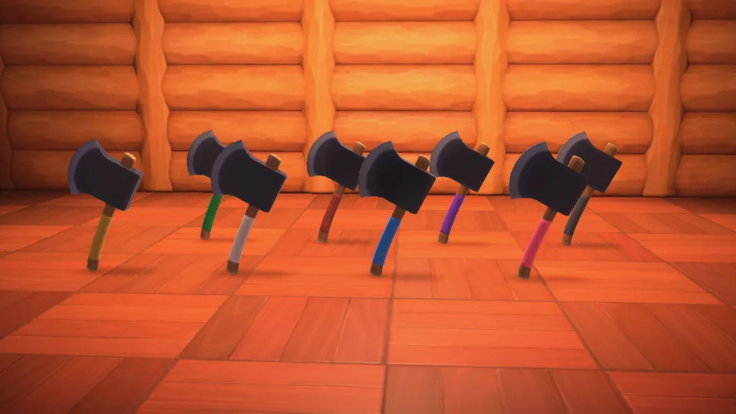 Customizable Axe Mod for Animal Crossing: New Horizons | ACNH Mods