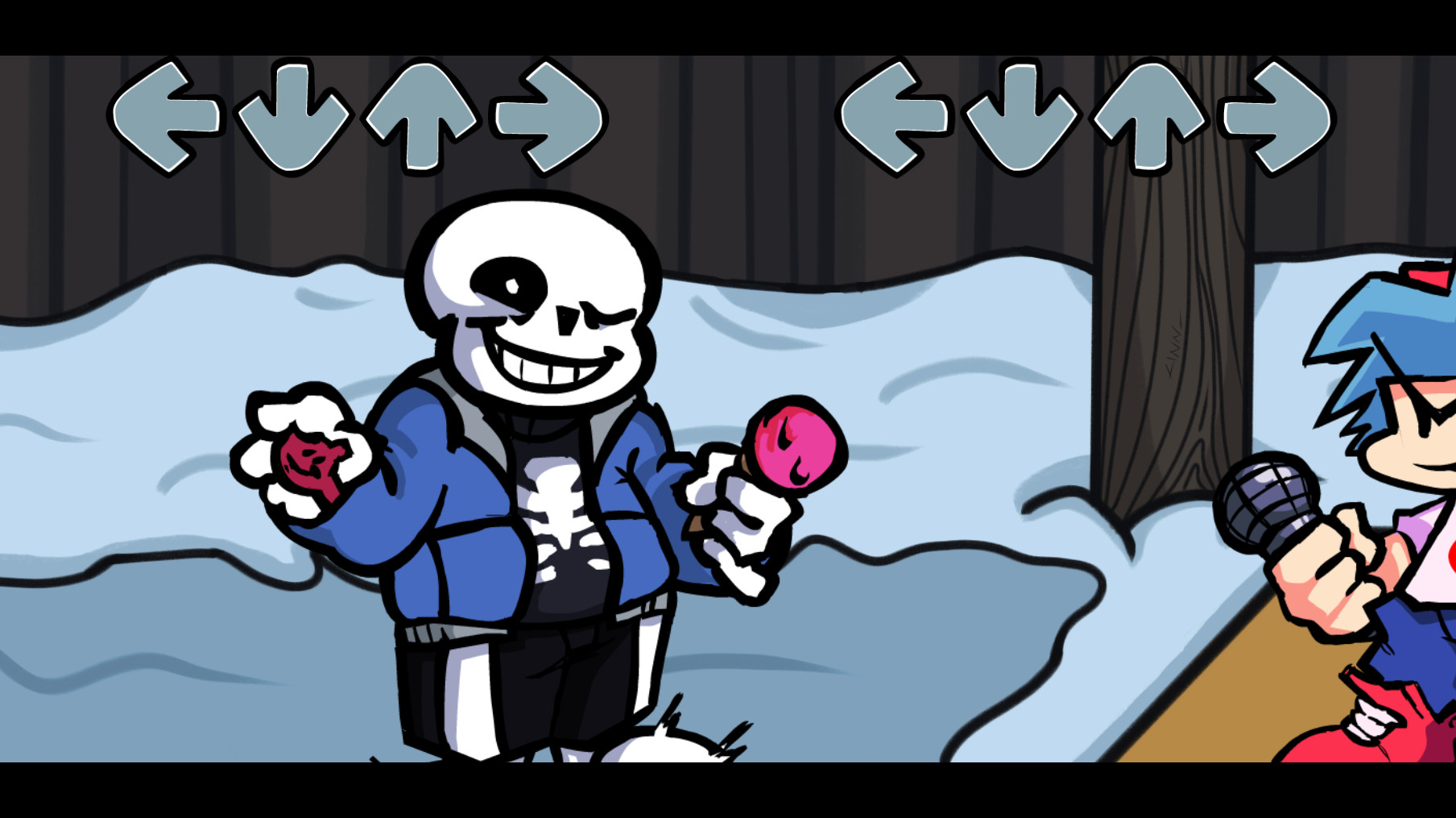 VS Trash-Squad (ft. sans) DEMO Mod for Friday Night Funkin' | FNF Mods