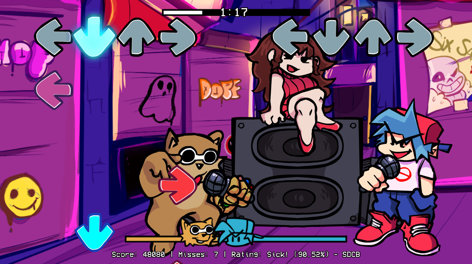 VS Trash-Squad (ft. sans) DEMO Mod for Friday Night Funkin' | FNF Mods