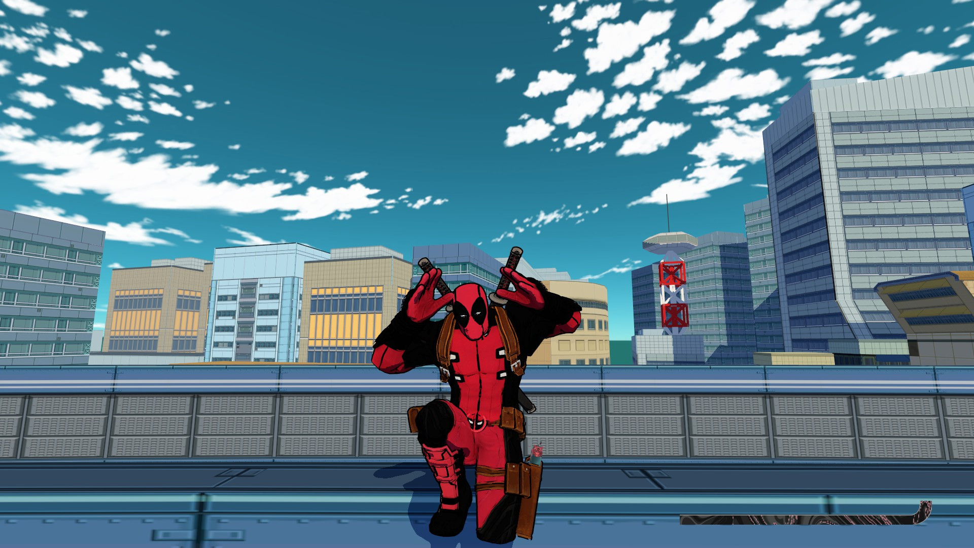 DEADPOOL Mod for Bomb Rush Cyberfunk | BRC Mods
