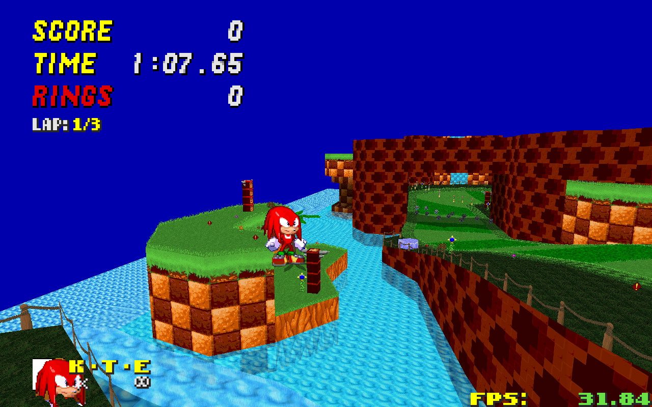 Bloxy knuckles + Mod for Sonic Robo Blast 2 | SRB2 Mods