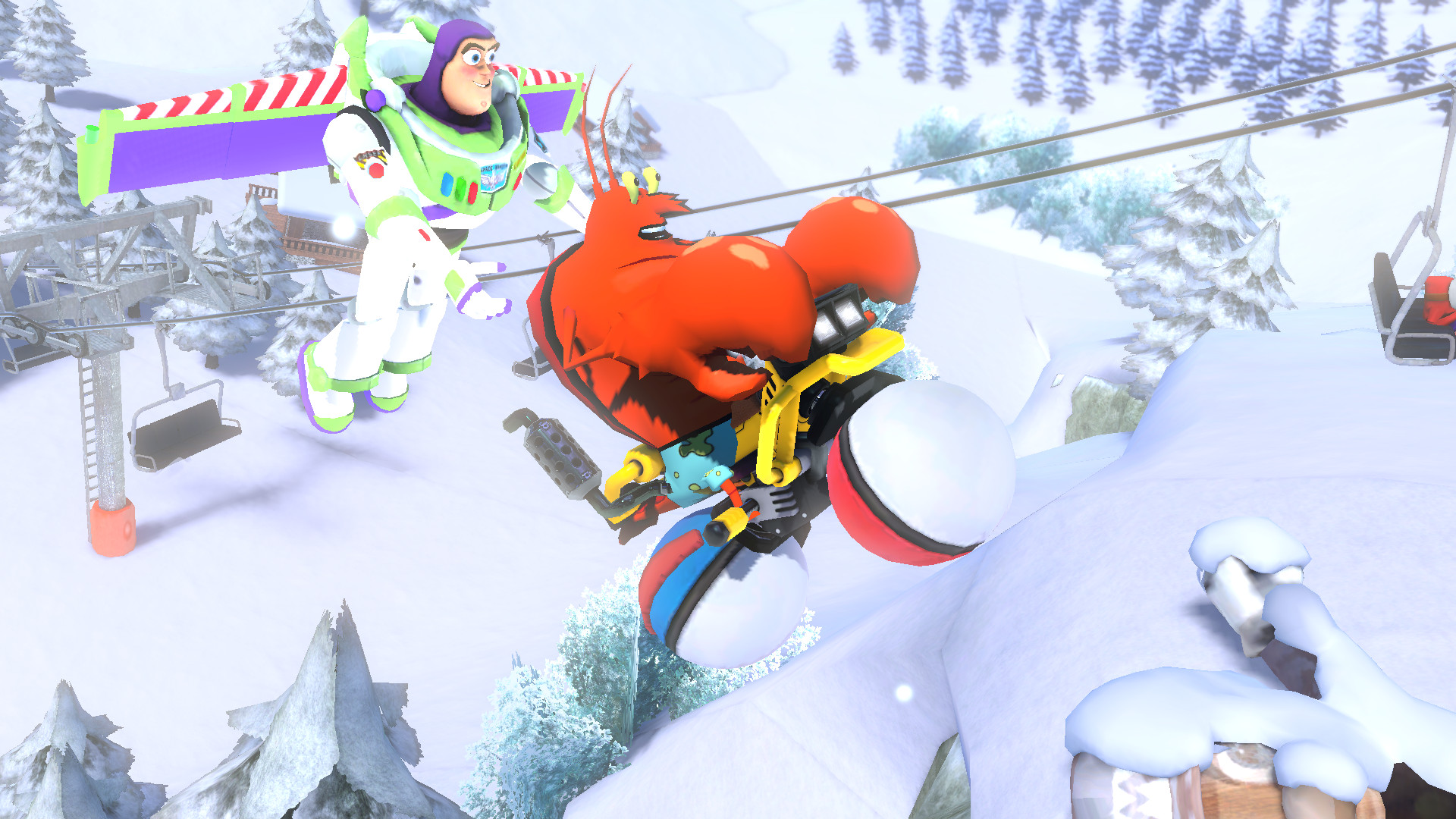 Buzz Lightyear Glider Mod for Mario Kart 8 Deluxe | MK8D Mods