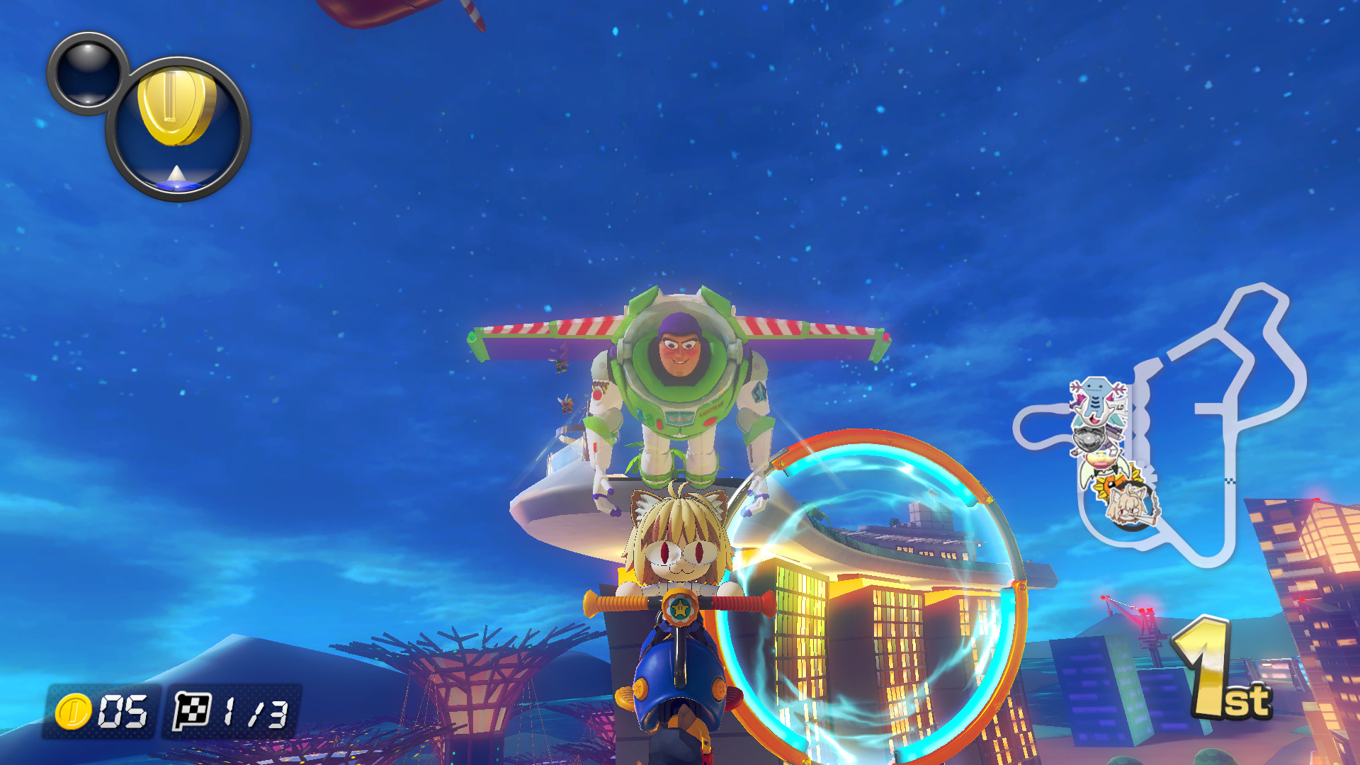 Buzz Lightyear Glider Mod for Mario Kart 8 Deluxe | MK8D Mods