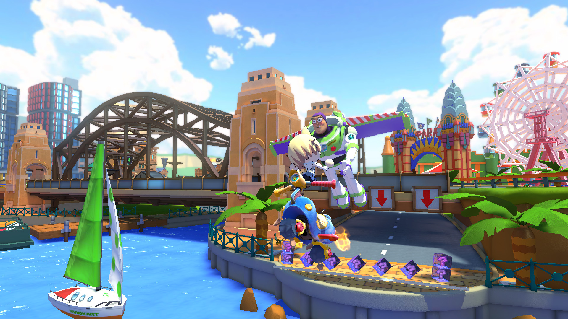 Buzz Lightyear Glider Mod for Mario Kart 8 Deluxe | MK8D Mods