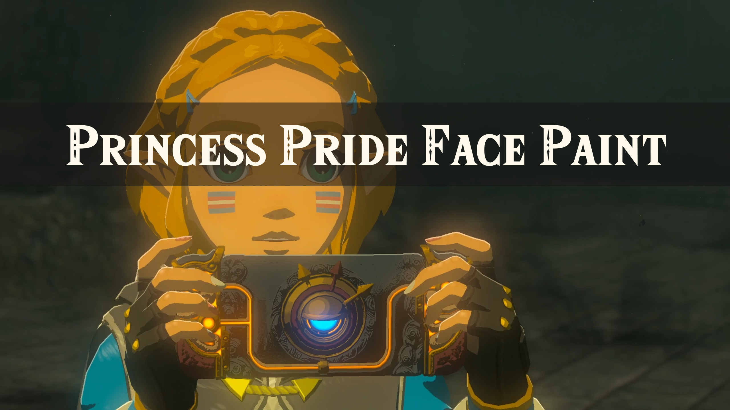 Princess Pride Face Paint Mod for The Legend of Zelda: Tears of the ...