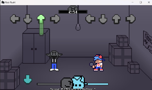 Robi Rush [FOURTH WALL JAM] Mod for Friday Night Funkin' | FNF Mods