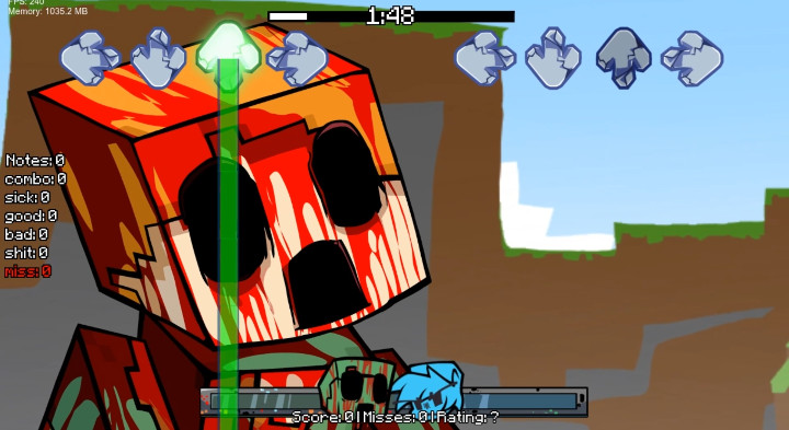 FNF：Minecraft's Eternal V1 Mod for Friday Night Funkin' | FNF Mods