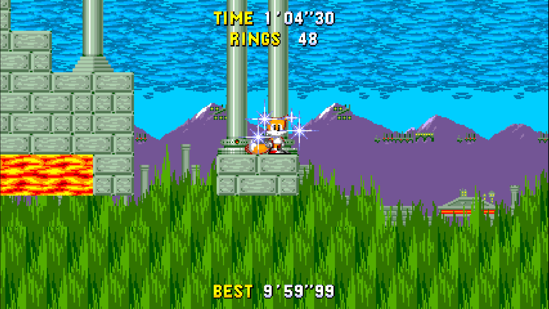 Labyrinth Zone: Past Mod for Sonic the Hedgehog Forever | S1F Mods