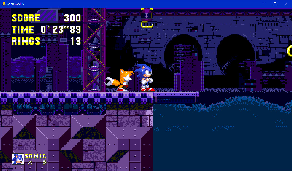 Nighttime Launch Base Zone RECRASHED Mod for Sonic 3 A.I.R. | S3AIR Mods