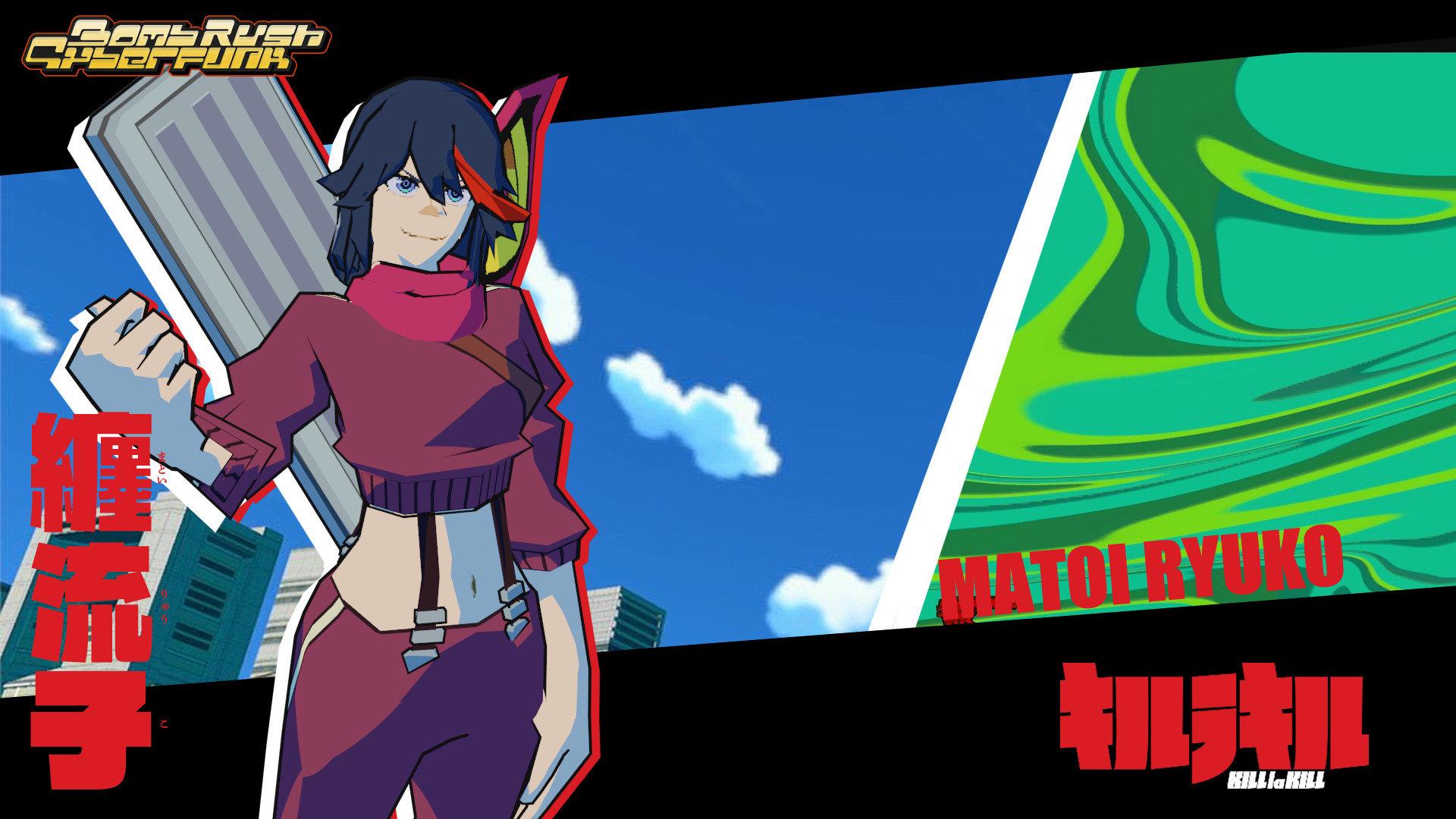 Matoi Ryuko Mod for Bomb Rush Cyberfunk | BRC Mods