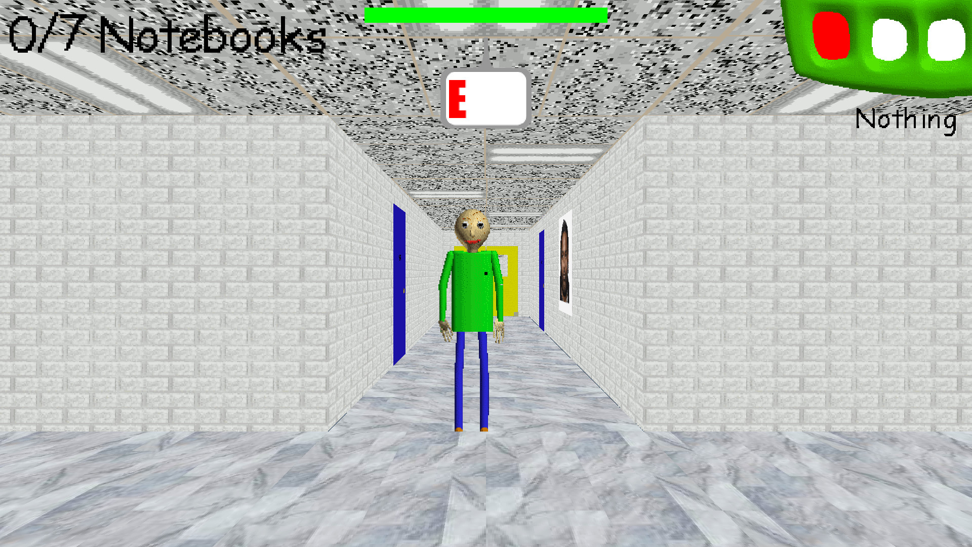 [SENSITIVE CONTENT] BALD in Veteran Educate Mod for Baldi's Basics ...
