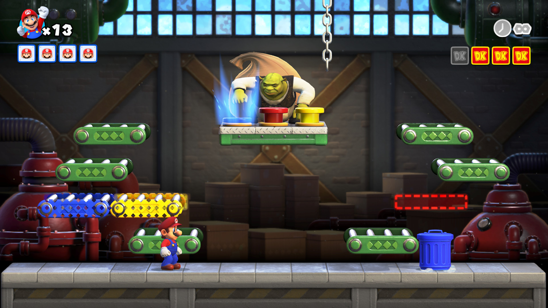 Shrek Mod for Mario vs Donkey Kong (Switch) | MvsDKS Mods