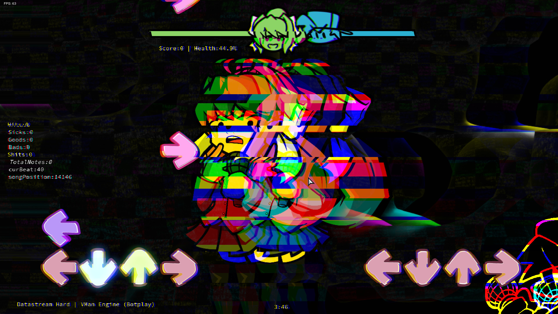 VE_Datastream Mod for Friday Night Funkin' | FNF Mods