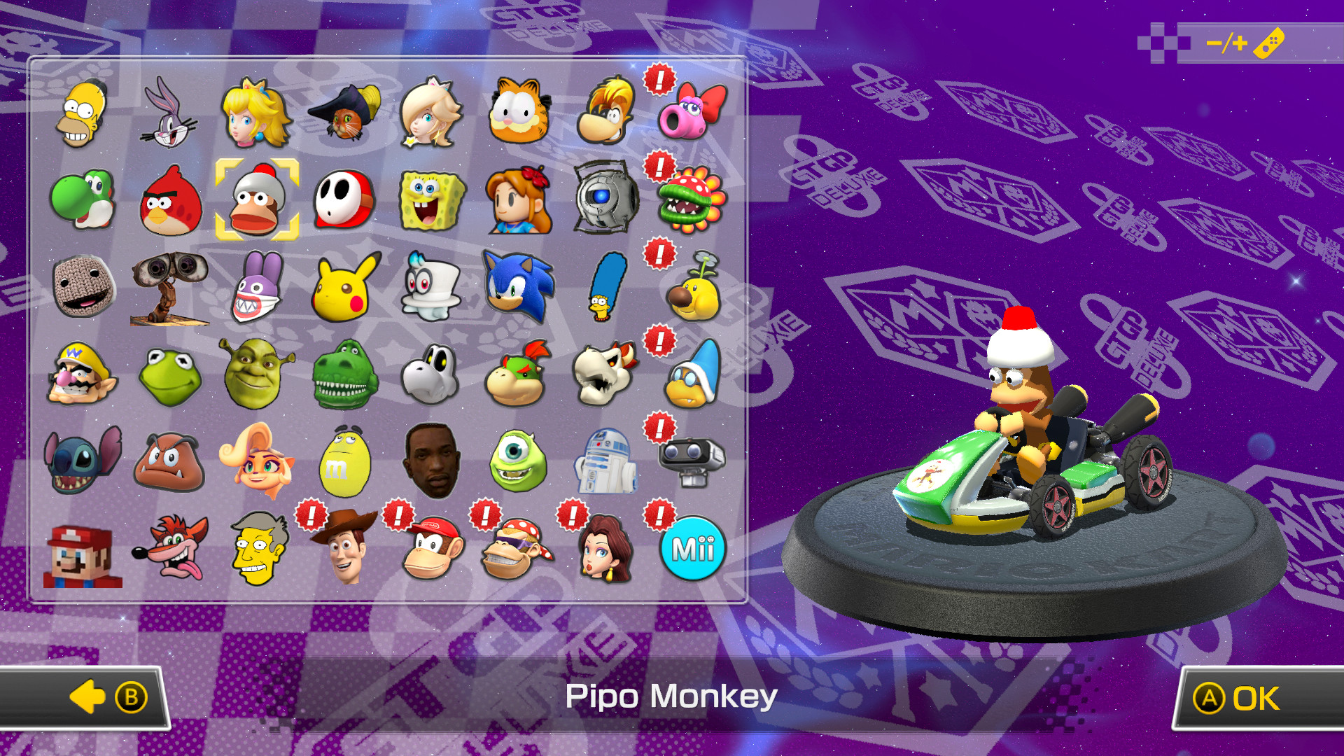 Ape Escape - Pipo Monkey Mod for Mario Kart 8 Deluxe | MK8D Mods