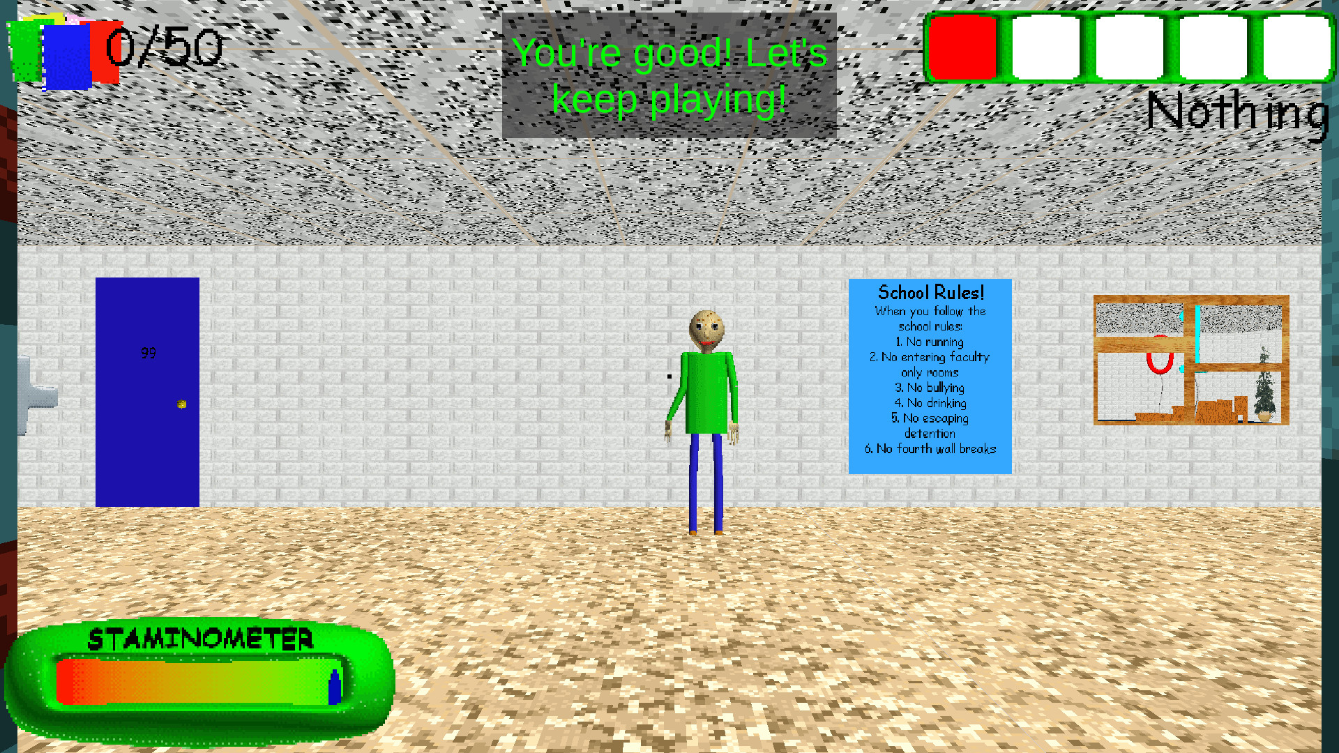 Mega Super Ultra Massive Schoolhouse Mod for Baldi's Basics | Baldi Mods