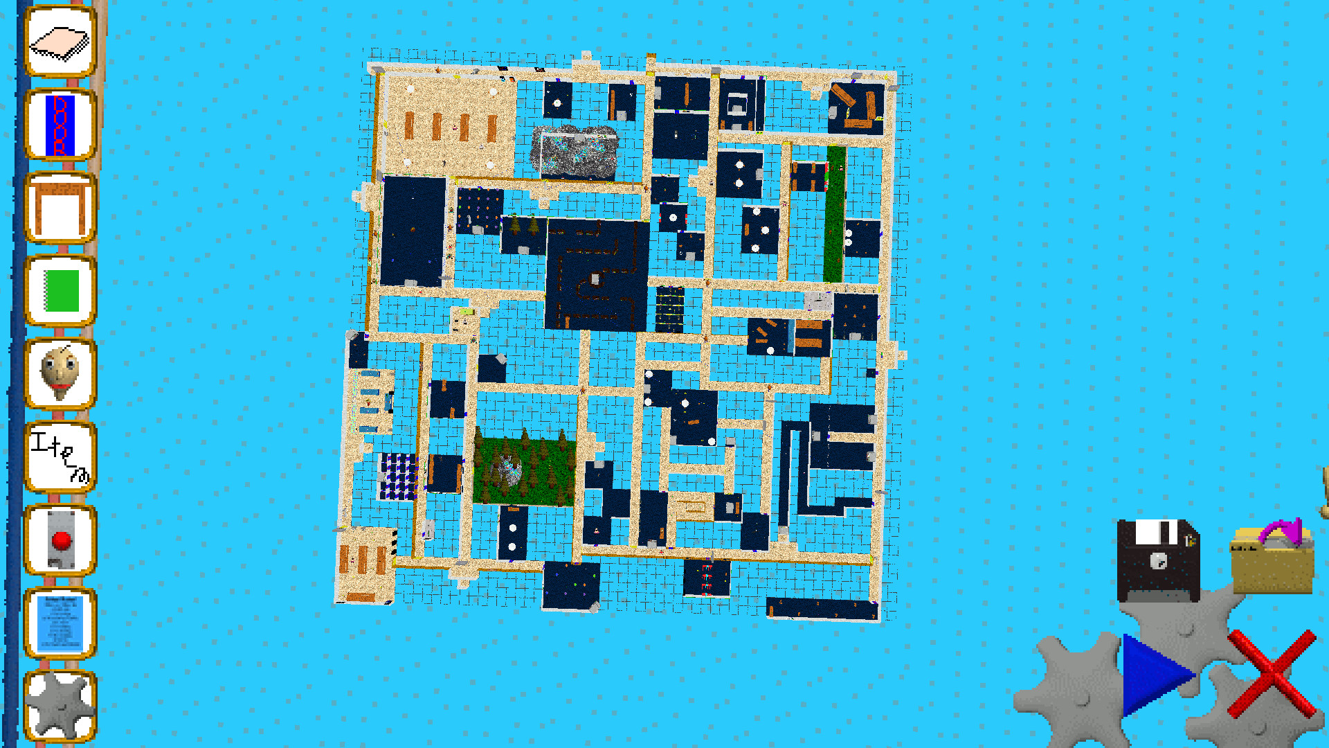 Mega Super Ultra Massive Schoolhouse Mod for Baldi's Basics | Baldi Mods