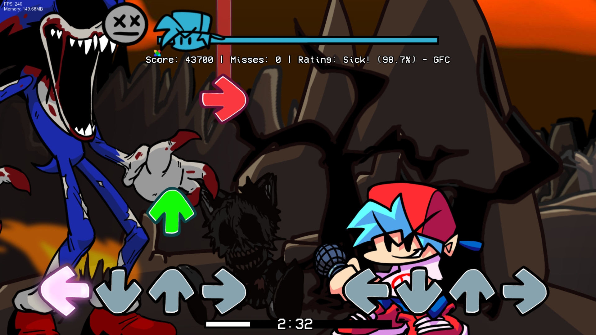 FAKE HERO (POWERDOWN COVER MARIO'S MADNESS) V 0.5 Mod for Friday Night ...