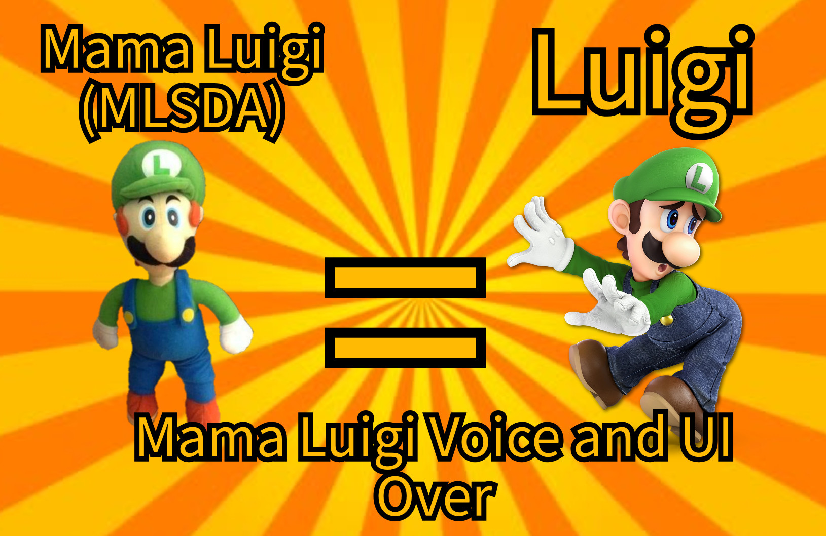 Mama Luigi Voice and UI Over Luigi c00 Mod for Super Smash Bros ...