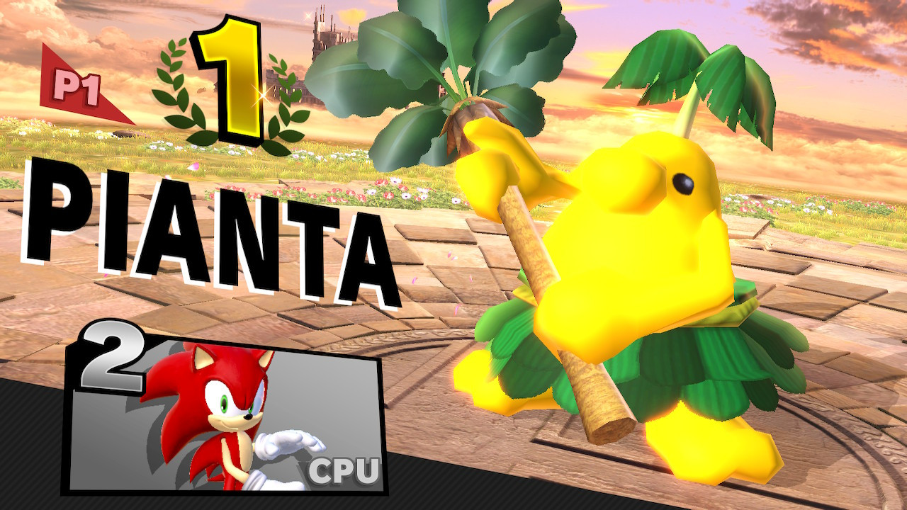 Yellow Pianta Recolor (King Dedede) Mod for Super Smash Bros. Ultimate ...