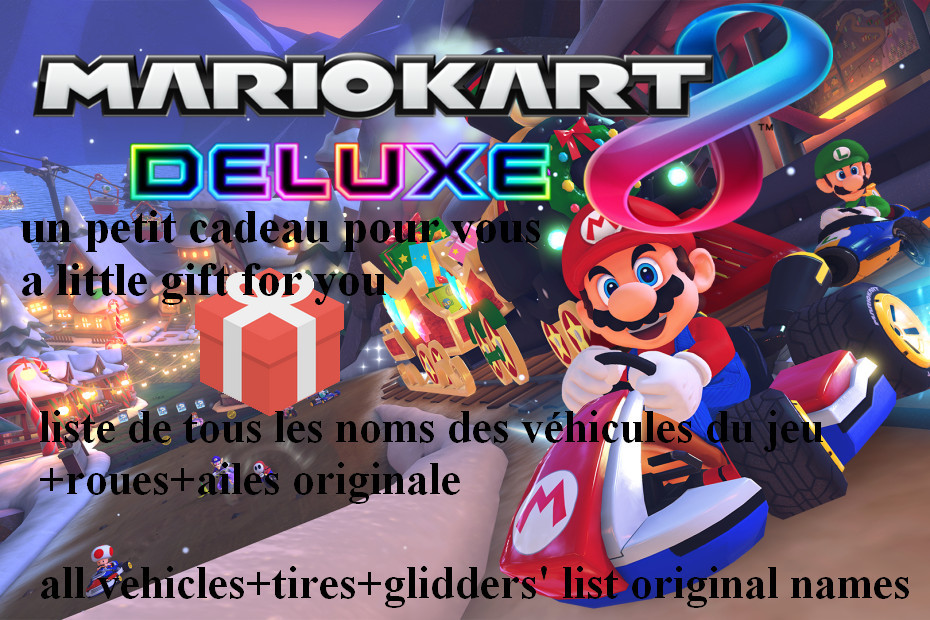 list of all game characters names via filenames+ Mod for Mario Kart 8 ...