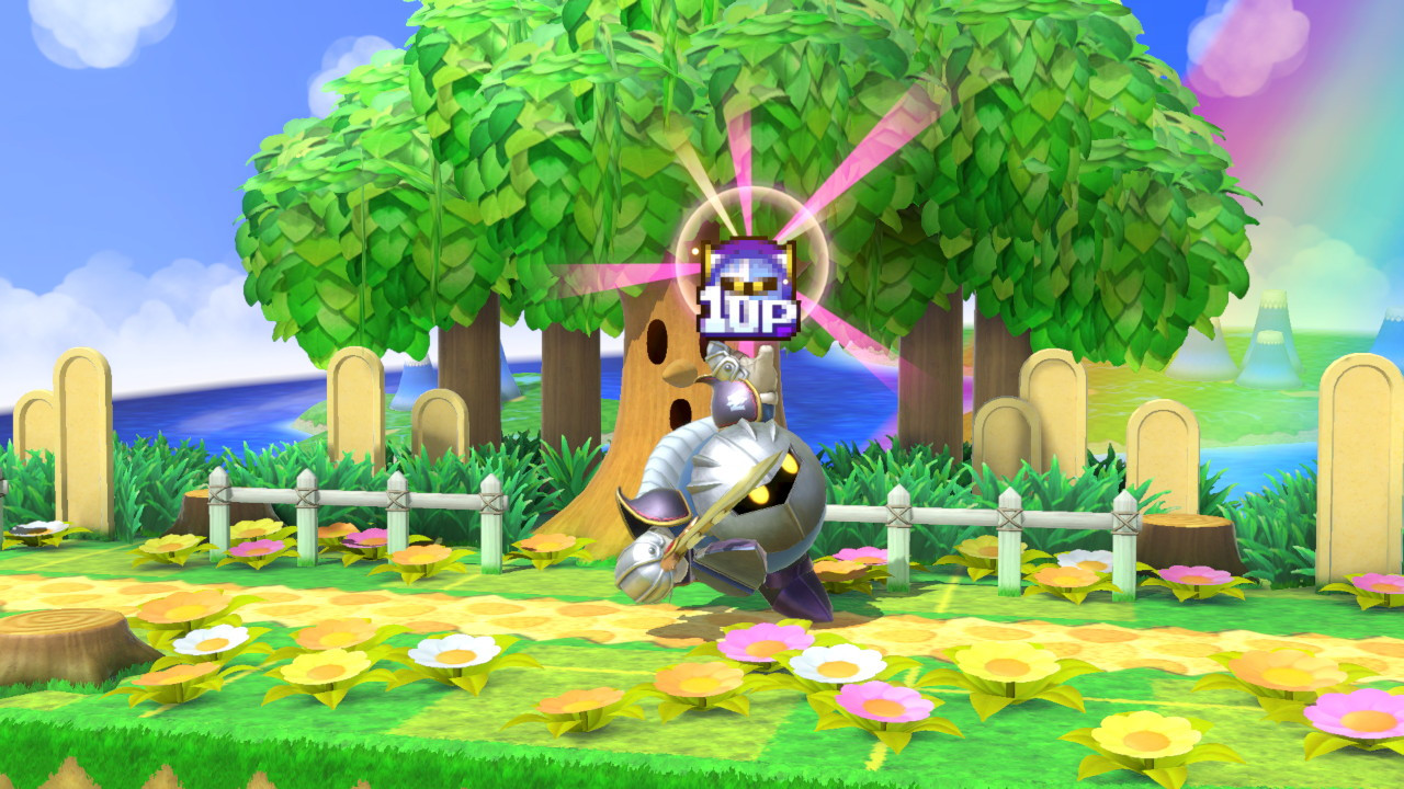 Kirby and Friends 1up Icons Special Flag Mod for Super Smash Bros ...