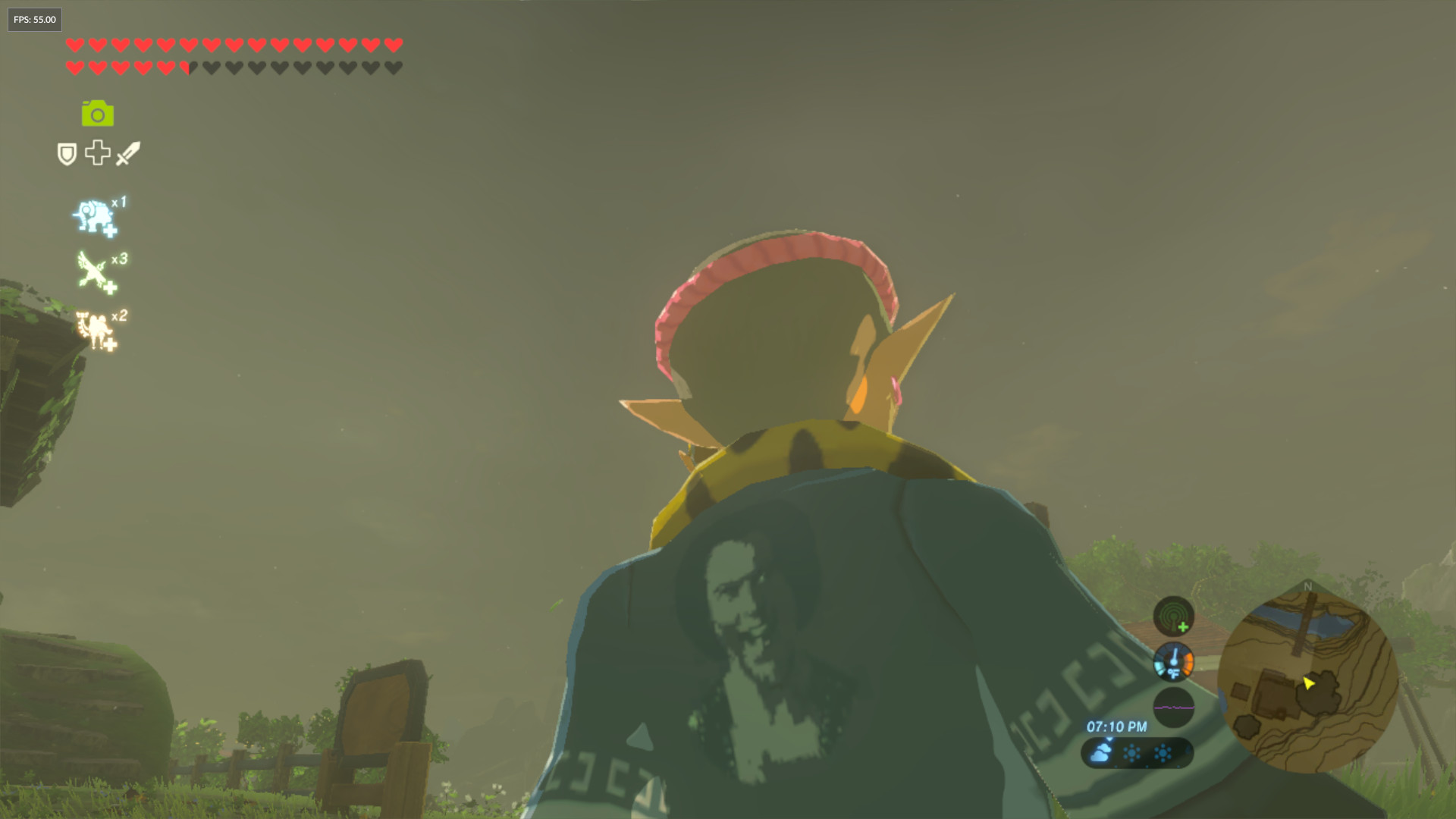 Bolson's Richard Simmons Shirt Mod for The Legend of Zelda: Breath of ...