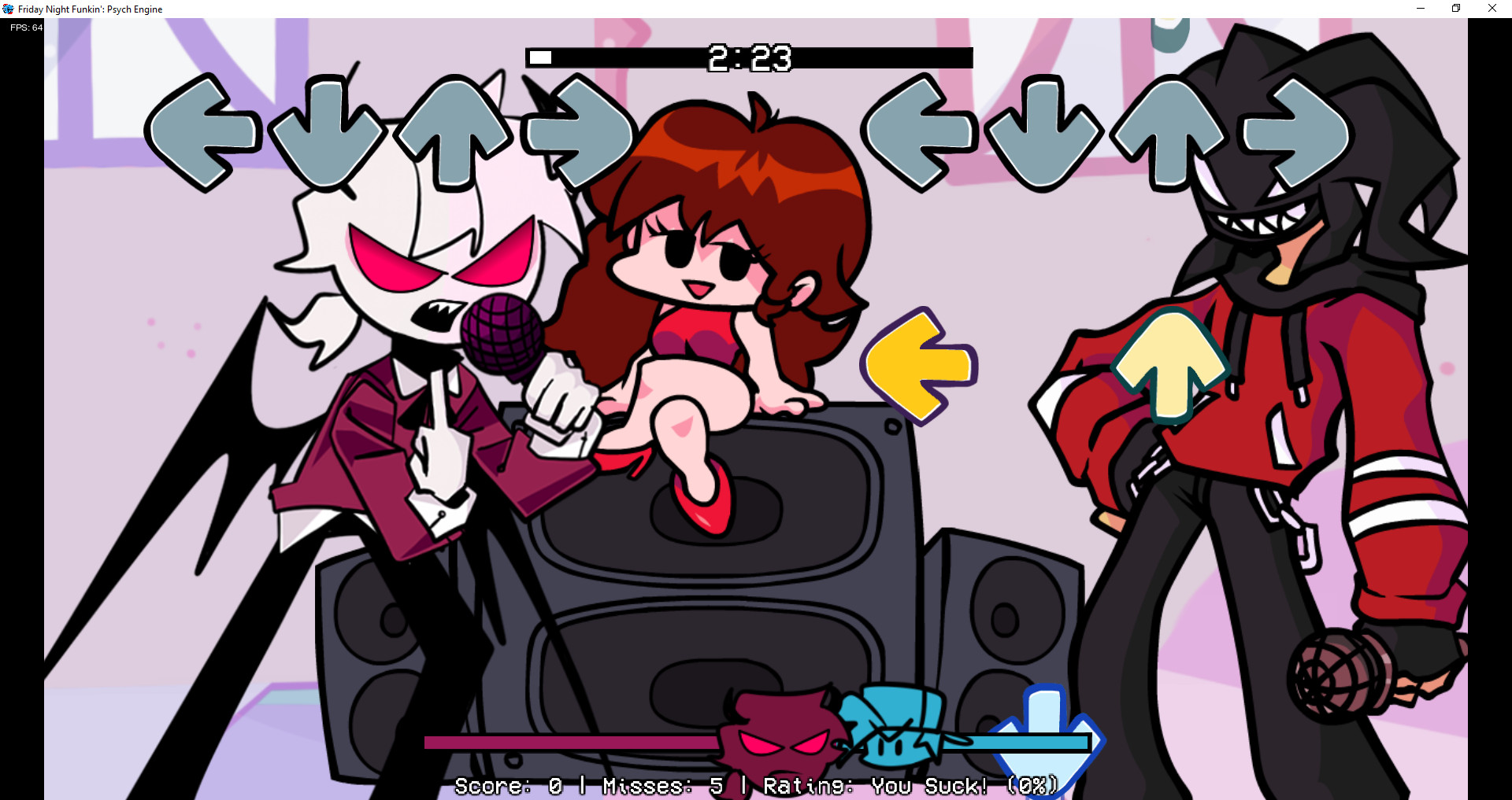 Selever vs agoti no attacklovania Mod for Friday Night Funkin' | FNF Mods