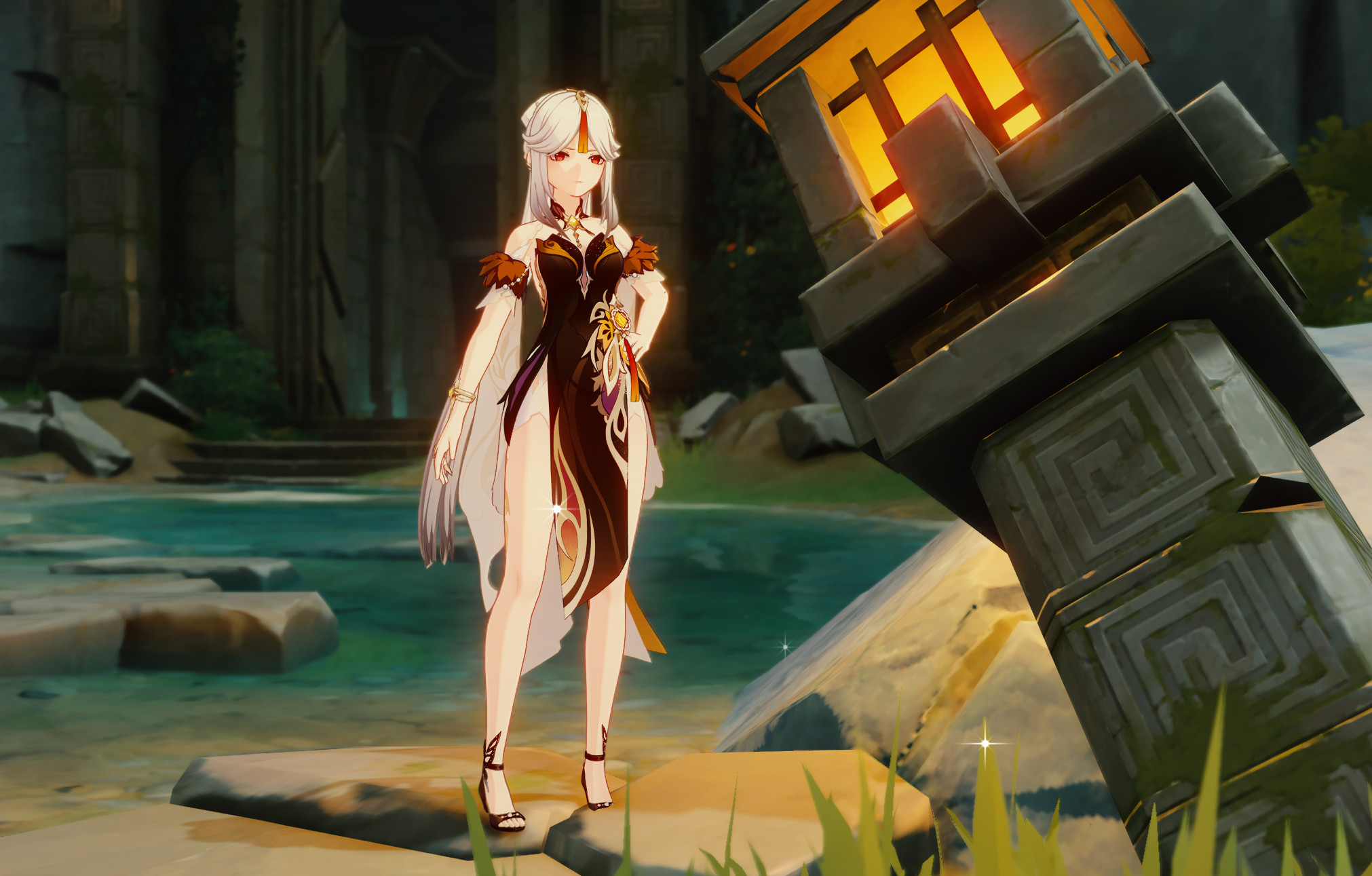 Ningguang Orchid Gold Mod for Genshin Impact | GI Mods