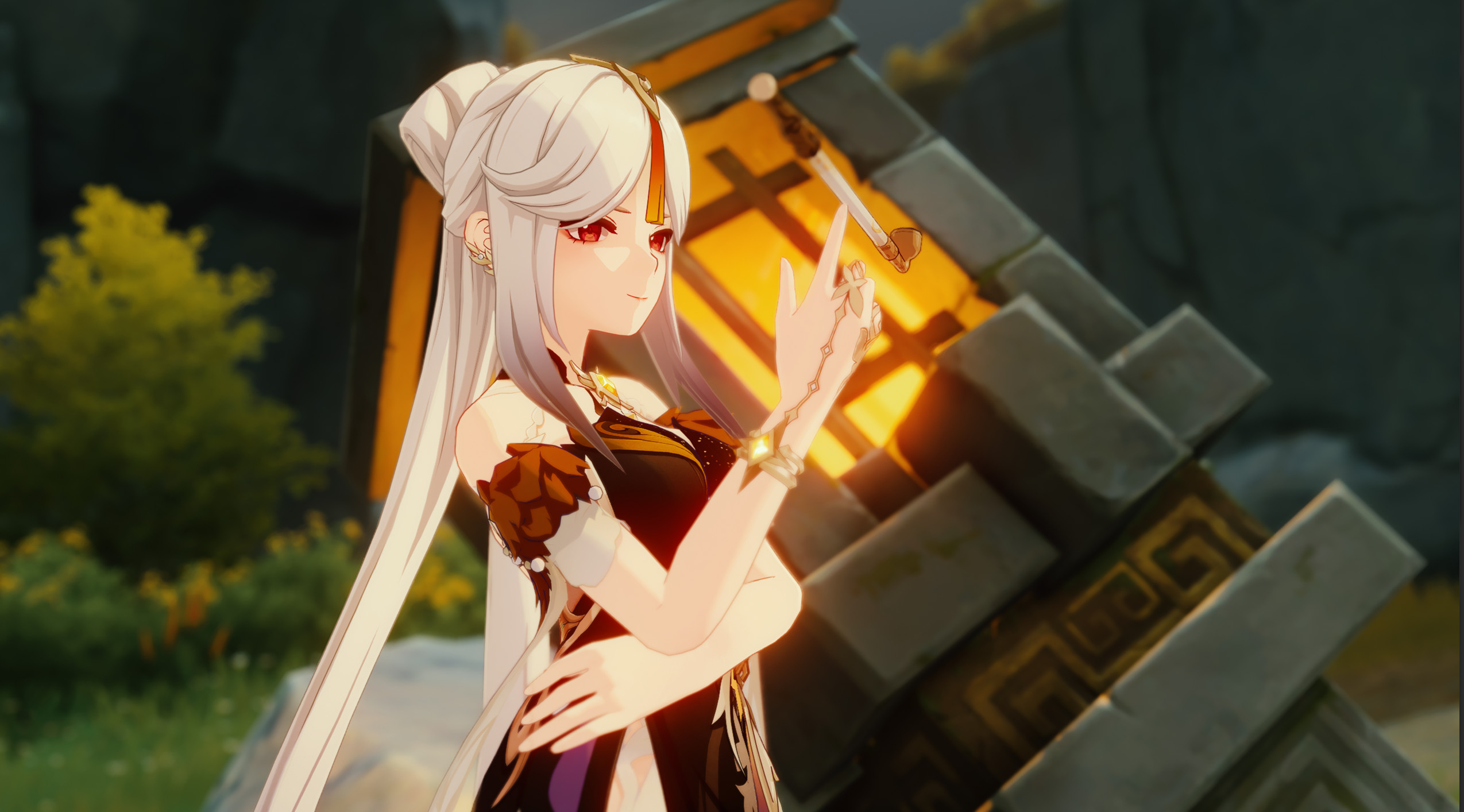 Ningguang Orchid Gold Mod for Genshin Impact | GI Mods