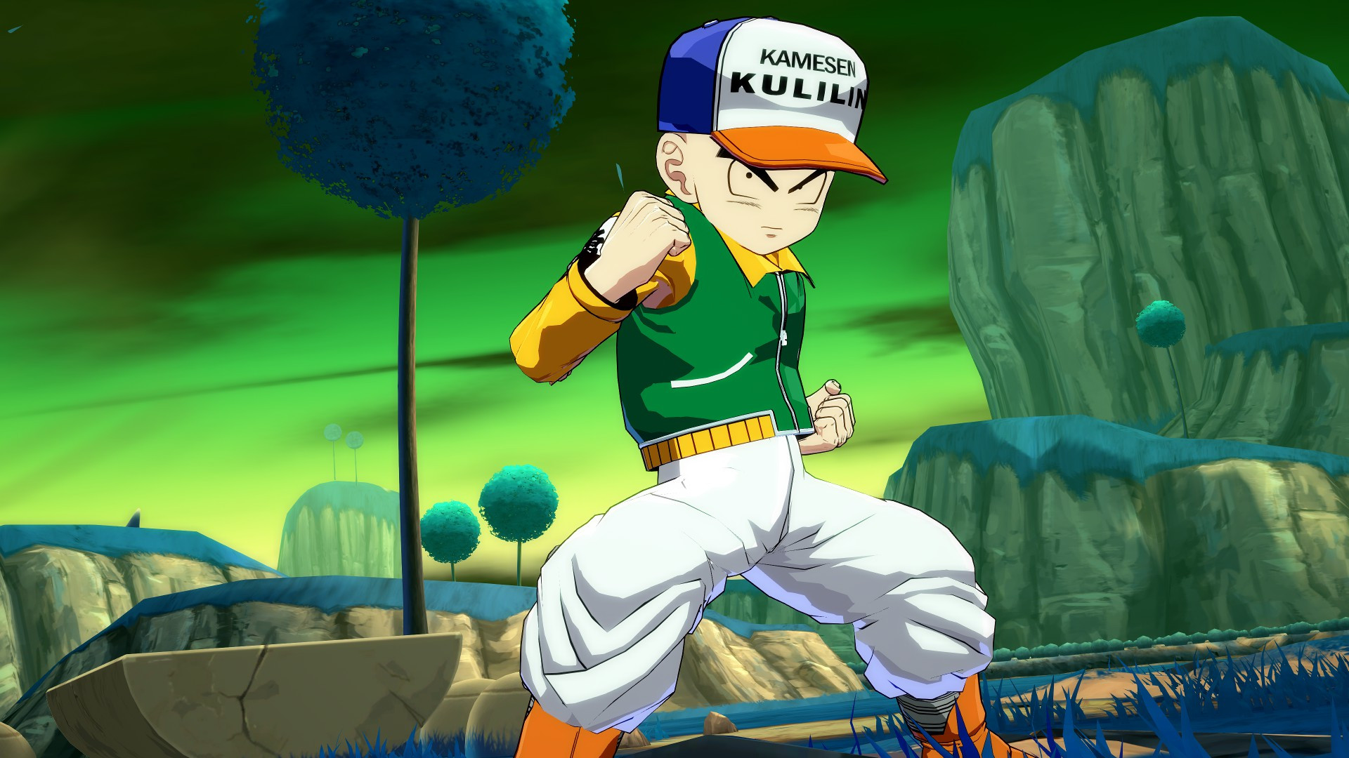 Namek Jacket Krillin Mod for Dragon Ball FighterZ | DB:FZ Mods