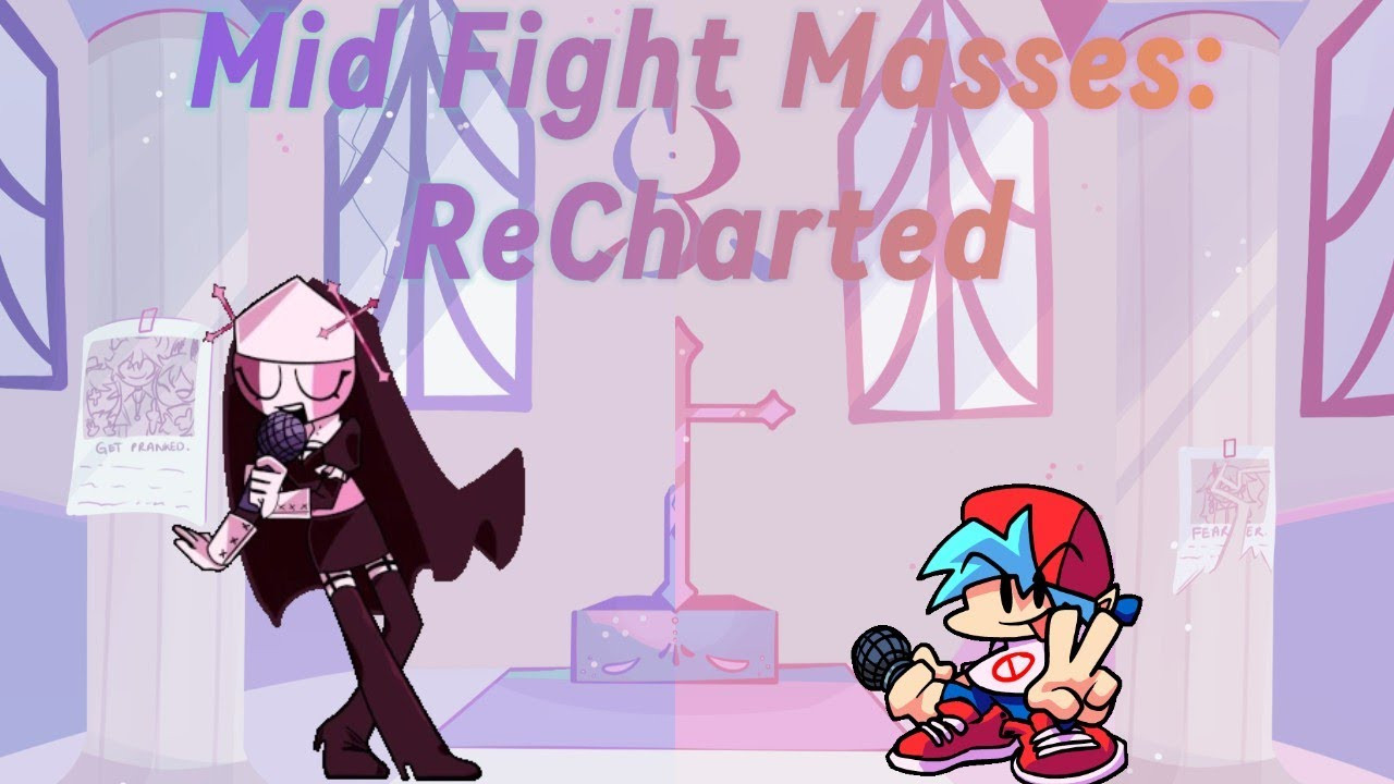 Mid Fight Masses: Recharted Mod for Friday Night Funkin' | FNF Mods