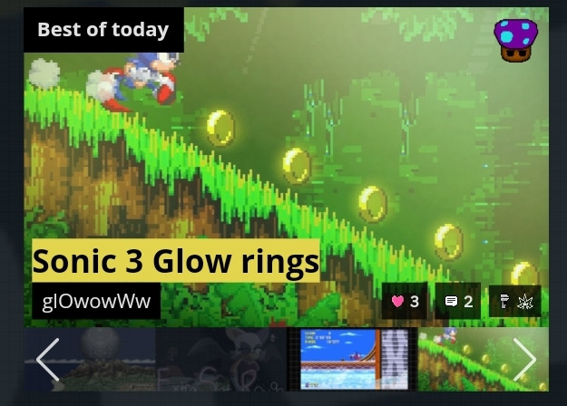 Sonic 3 Glow rings Mod for Sonic 3 A.I.R. | S3AIR Mods