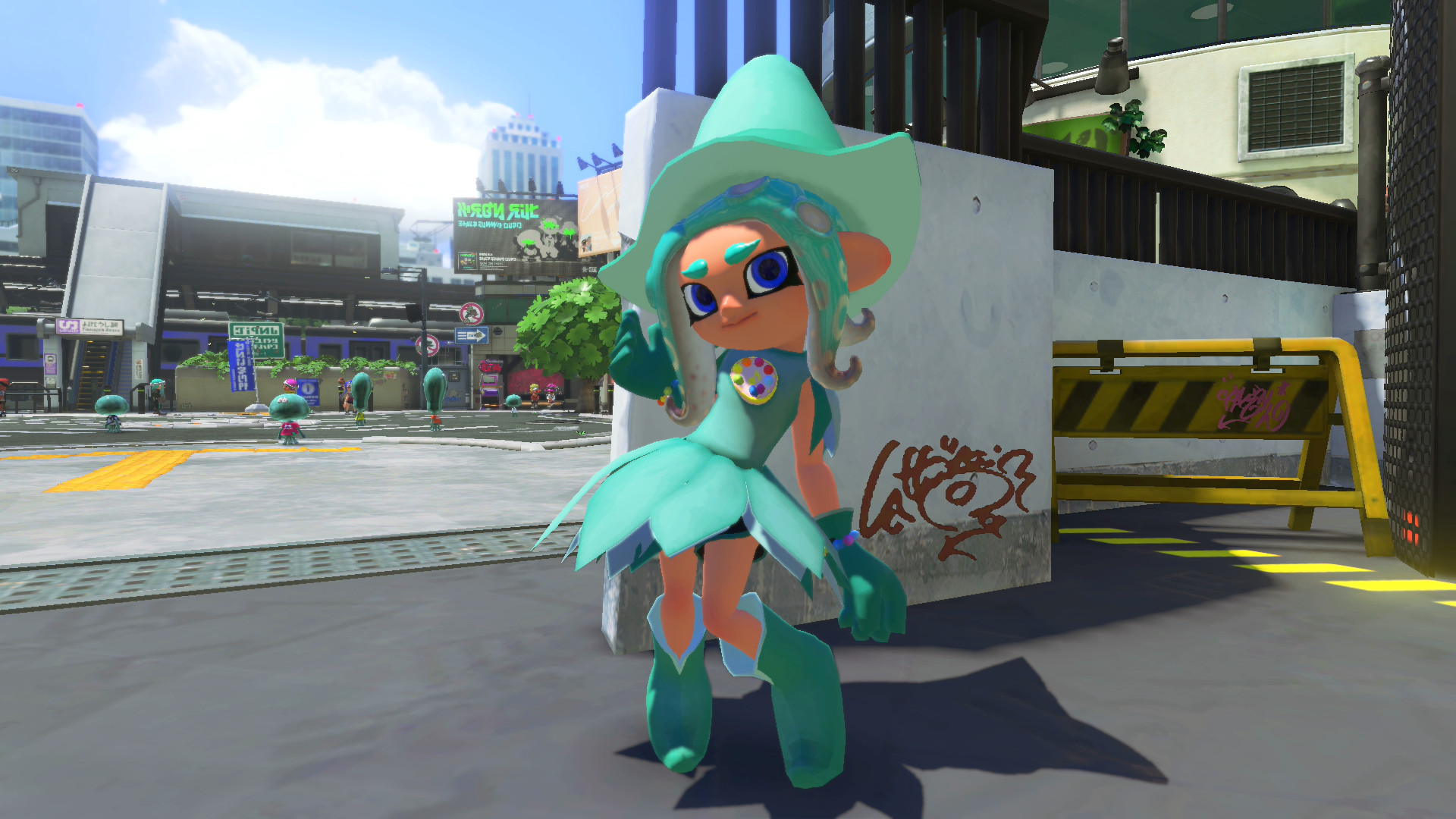 Ojamajo Doremi Witch Apprentice Outfit Mod for Splatoon 3 | Splatoon 3 Mods