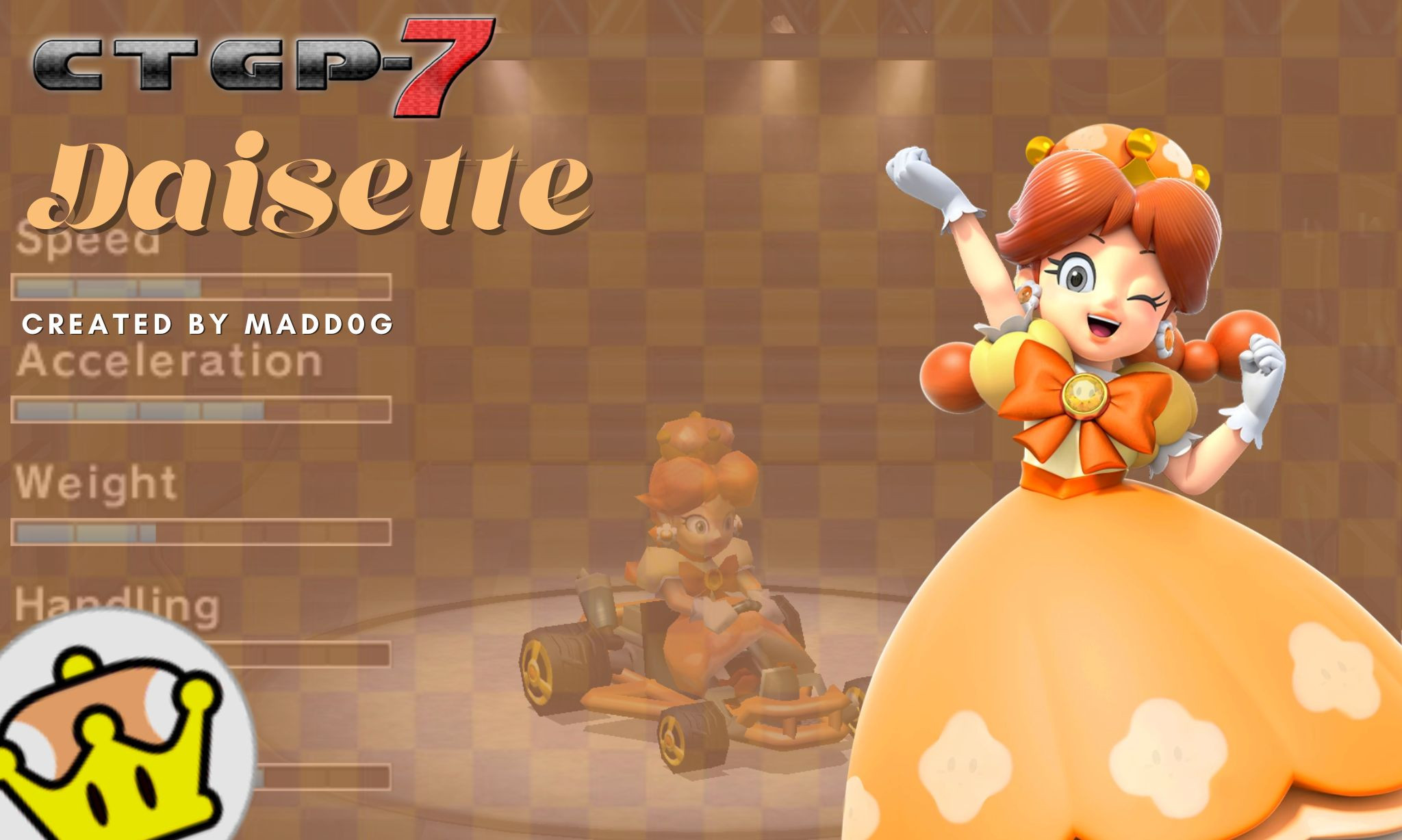 Daisette: ... Mod for Mario Kart 7 | MK7 Mods