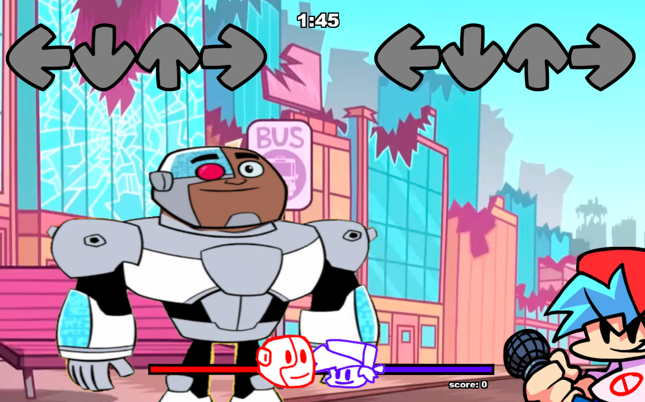 Cyborg FULL WEEK (2.0 Official) Mod for Friday Night Funkin' | FNF Mods