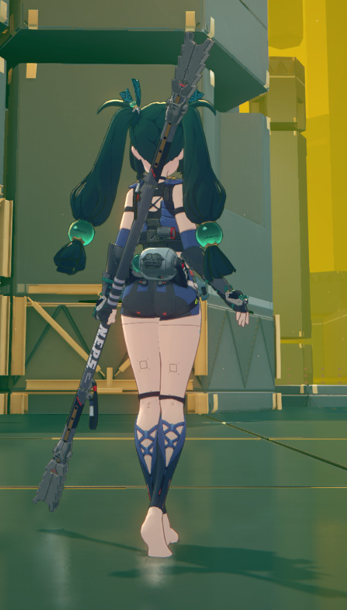 Qingyi Barefoot (Stirrups version!) Mod for Zenless Zone Zero | ZZZ Mods