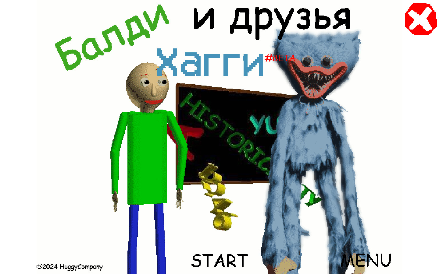 Baldi and Huggy's friends Mod for Baldi's Basics | Baldi Mods